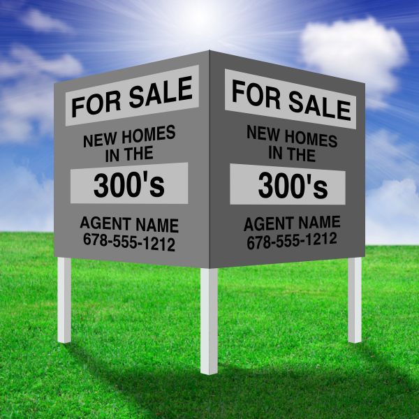Multiple Real Estate Signs