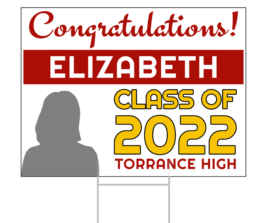 full graduation class signs