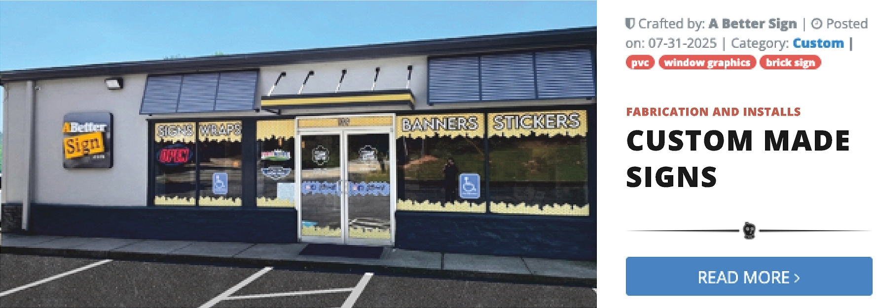 "IMPROVING THE NEIGHBORHOOD: REPAIRING SUBDIVISION SIGNS"